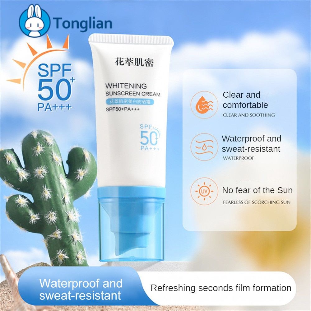 Huacui Muscle Secret UV Defense Sunscreen Facial Skincare SPF50 Comfort ...