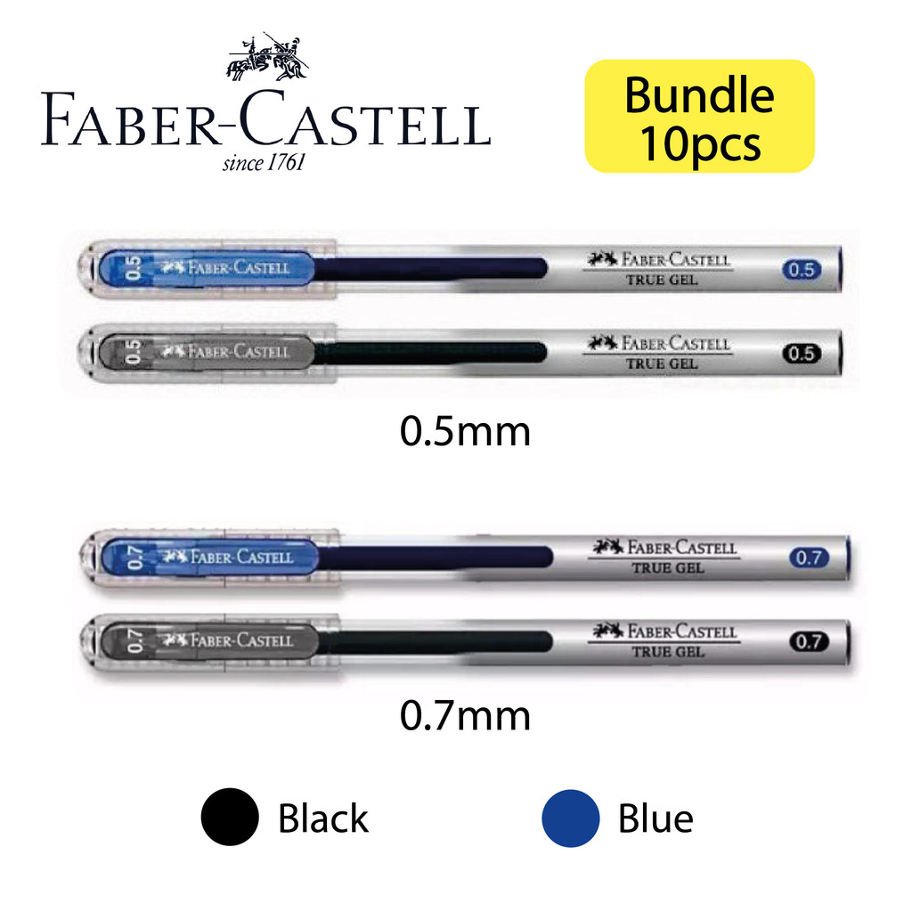 Faber Castell True Gel Pen Bundle (10pcs) | Shopee Malaysia