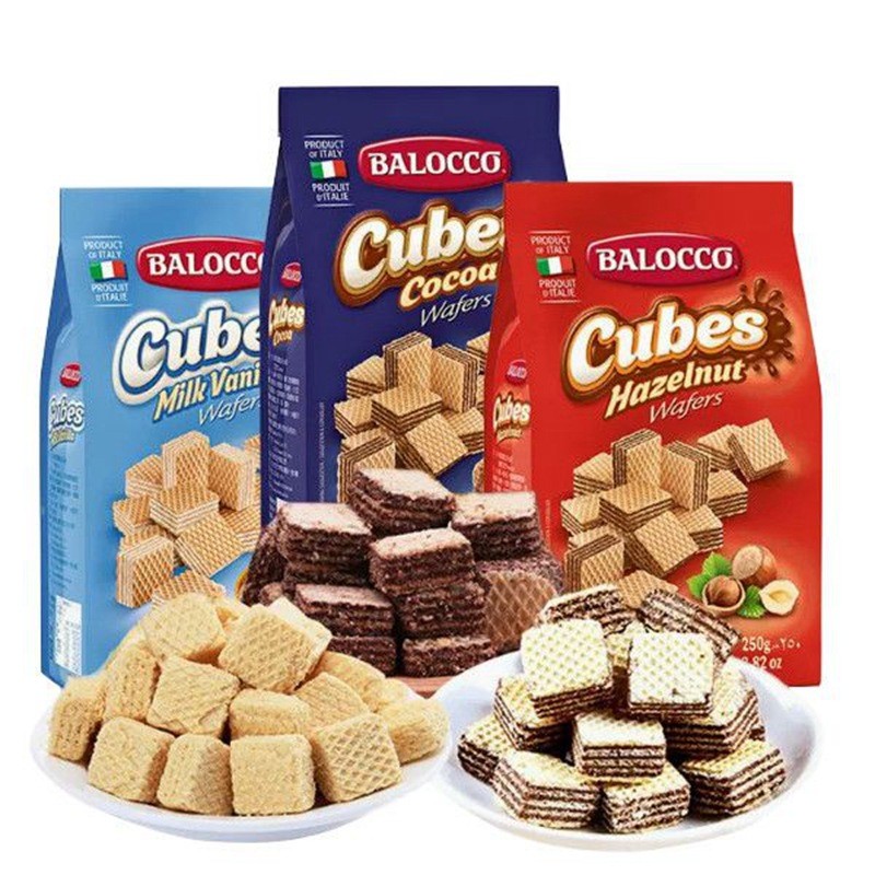 Italy Imported BALOCCO BALOCCO Sandwich Wafer Biscuits Foreign Snacks ...