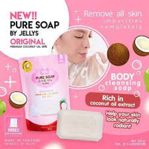 Sabun Badan | Pure Soap Original Premium Coconut Oil 100% Original ...