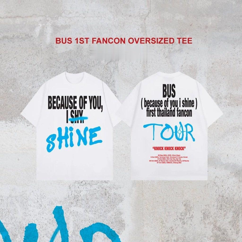 2024 NEW BUS 1st THAILAND FANCON TOUR T-SHIRT S-5XL | Shopee Malaysia