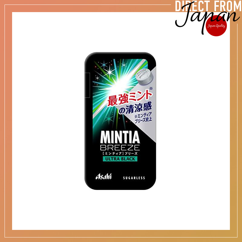Asahi Group Foods Mintia Breeze Ultra Black 30 tablets × 8 packs[Japan ...