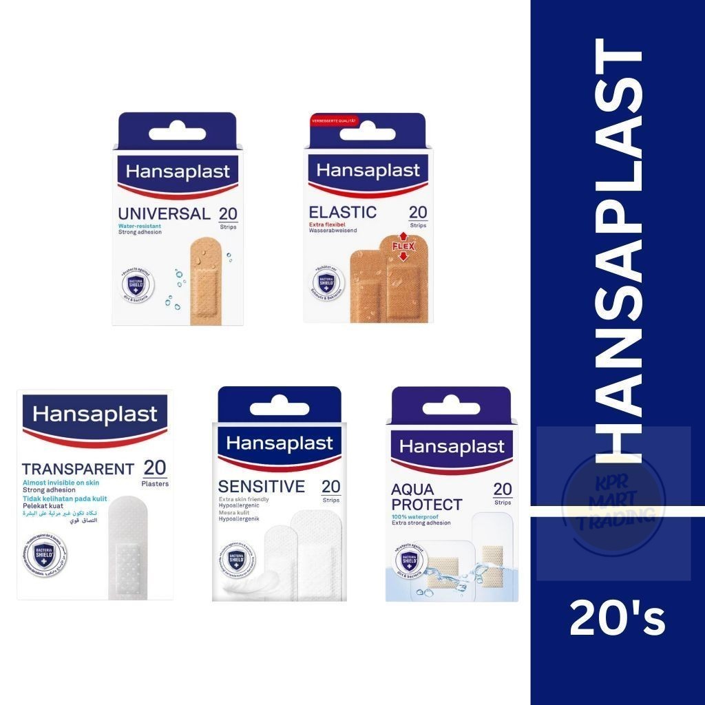 HANSAPLAST Wound Plaster (20's) | Shopee Malaysia