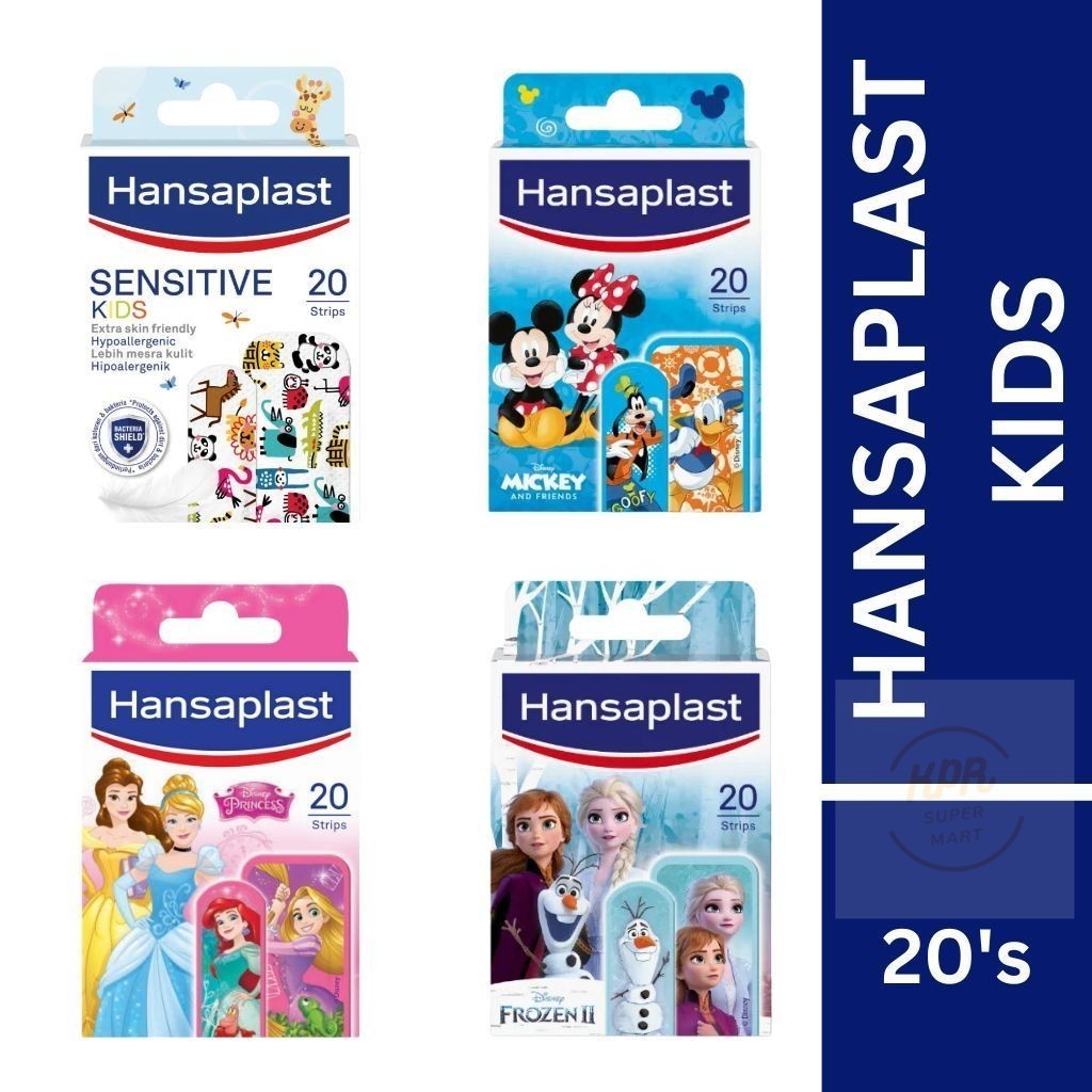 HANSAPLAST Cartoon Wound Plaster For Kids (20's) | Shopee Malaysia