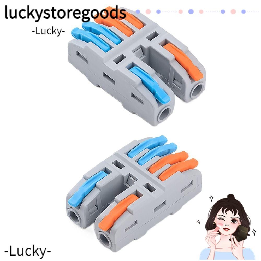 LUCKY Quick Terminal Block, Mini Universal Compact Wire Connector ...
