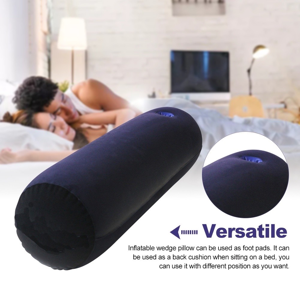 Inflatable Bolster Blue Longer Size Better Value Soft Seat Cushion For ...
