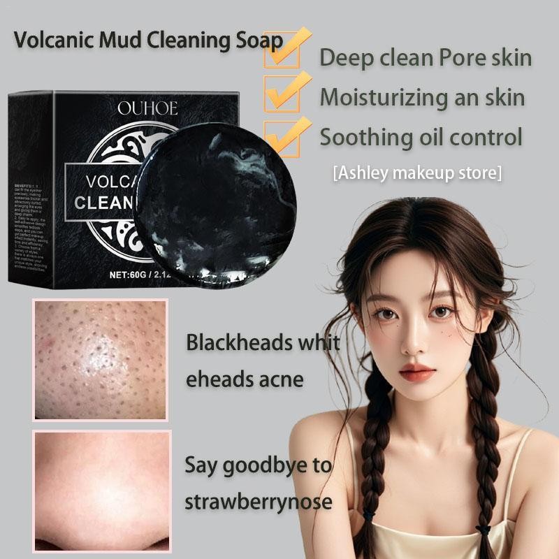 Deep Clean Soap Volcanic MudBlackhead removing handmade soap Hydrating ...