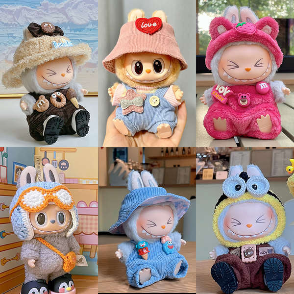 labubu keychain labubu doll labubu duduk dan duduk untuk pesta ...