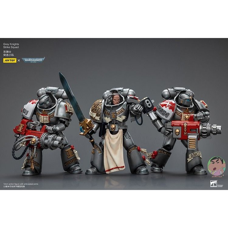 JOYTOY Warhammer 40K Grey Knights Strike Squad Action Figure | Shopee ...
