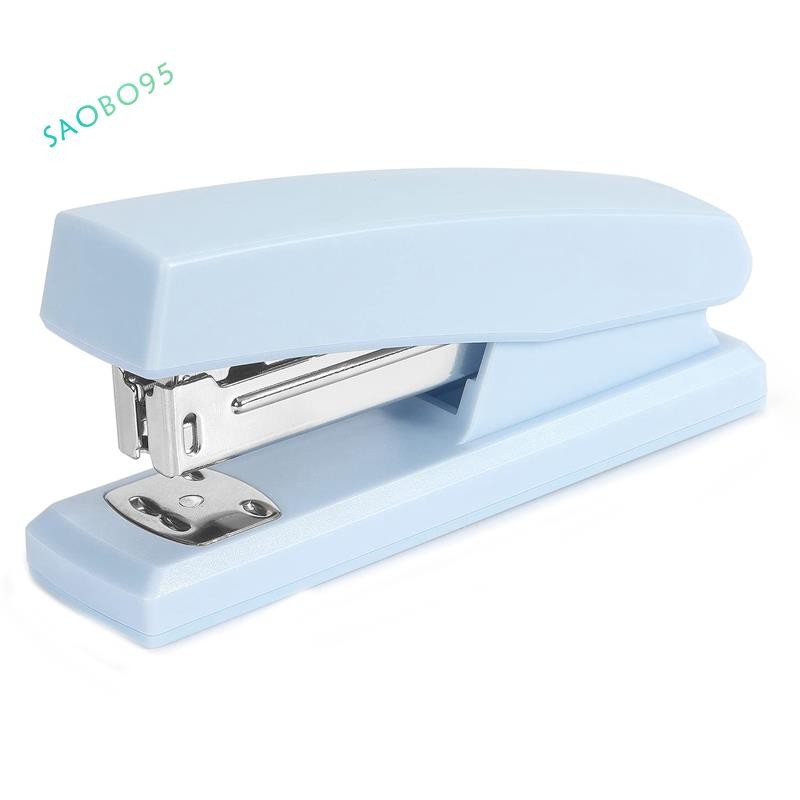 1 PCS Office Stapler For Desk Portable Staplers Office Supplies (Blue ...