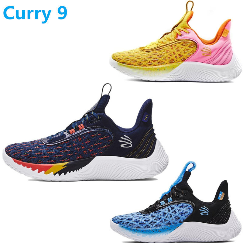 Color Curry 9 Shoes Surprise Flow Original Air Cushion Unisex Sneakers ...