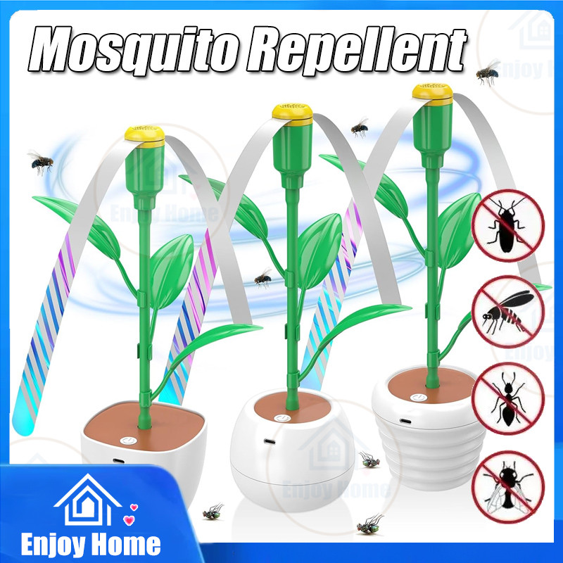 Battery Fly Repellent Fan Halau Lalat Automatic Fly Trap Killer ...