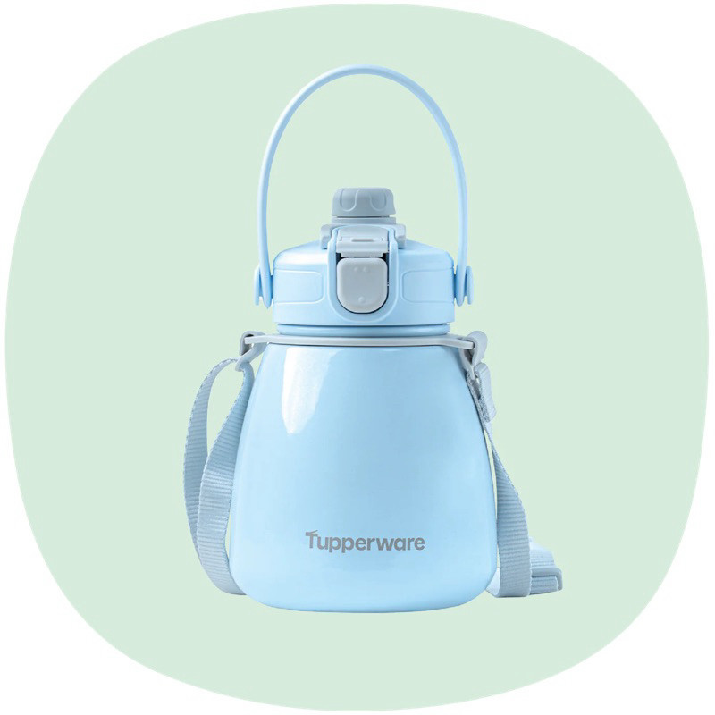 Tupperware blue Insulated PotBelly Bottle | 1pc | 1L | Shopee Malaysia