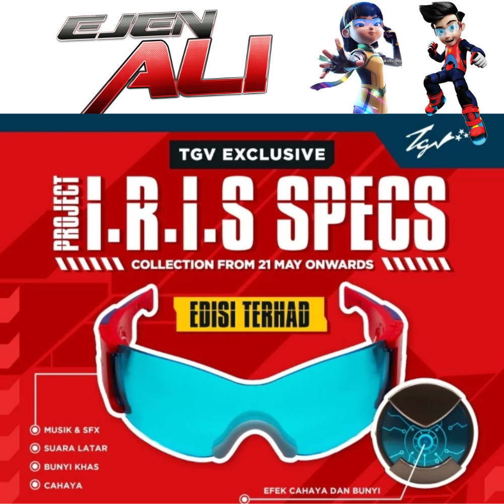 Ready Stock IRIS SPECS EJEN ALI / SPEK MATA EJEN ALI / EJEN ALI SPECS / SPEK EJEN ALI | Shopee ...