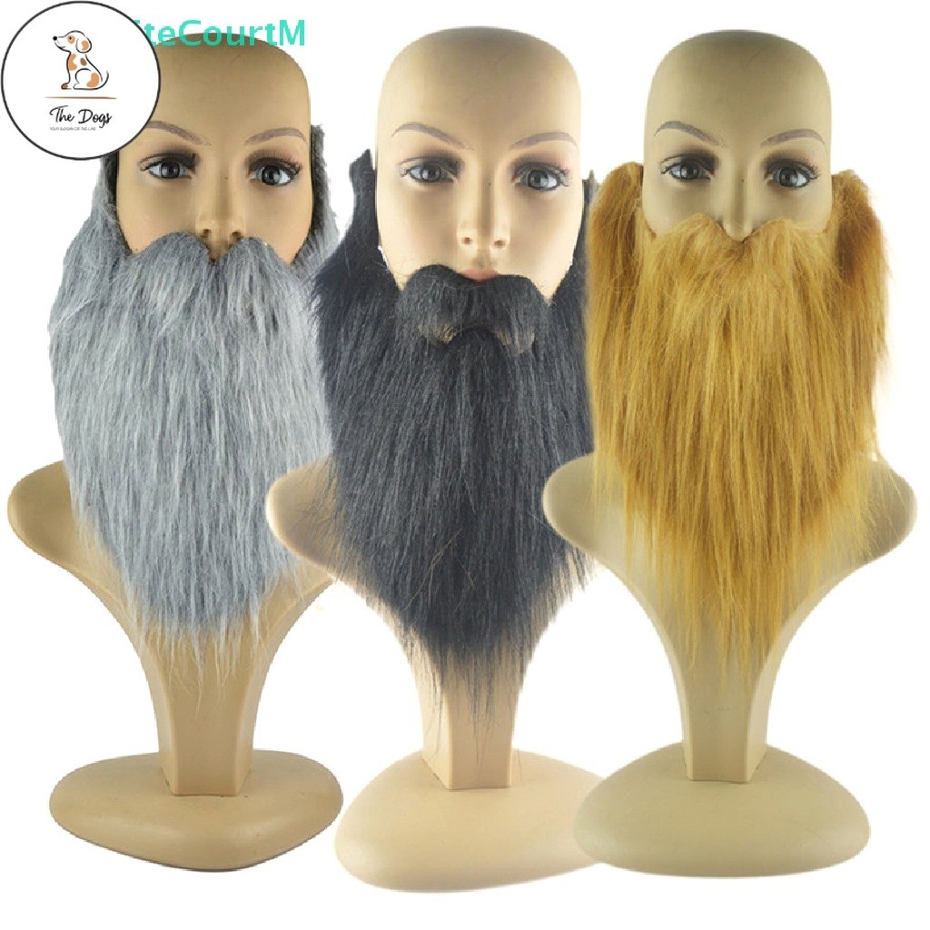 DC] DIY Fancy Dress Fake Beard Long Fluff Beards Cosplay Costume Props ...