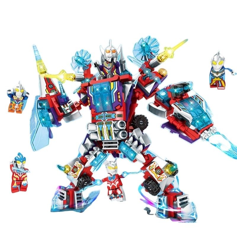 Lego Superman Compatible Lego New Ultraman Universe Superman Can Fit ...