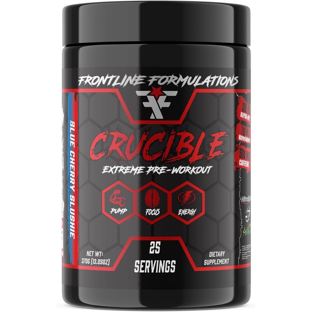Crucible Pre-Workout Powder, Explosive Workouts, Laser Focus, High Stim ...