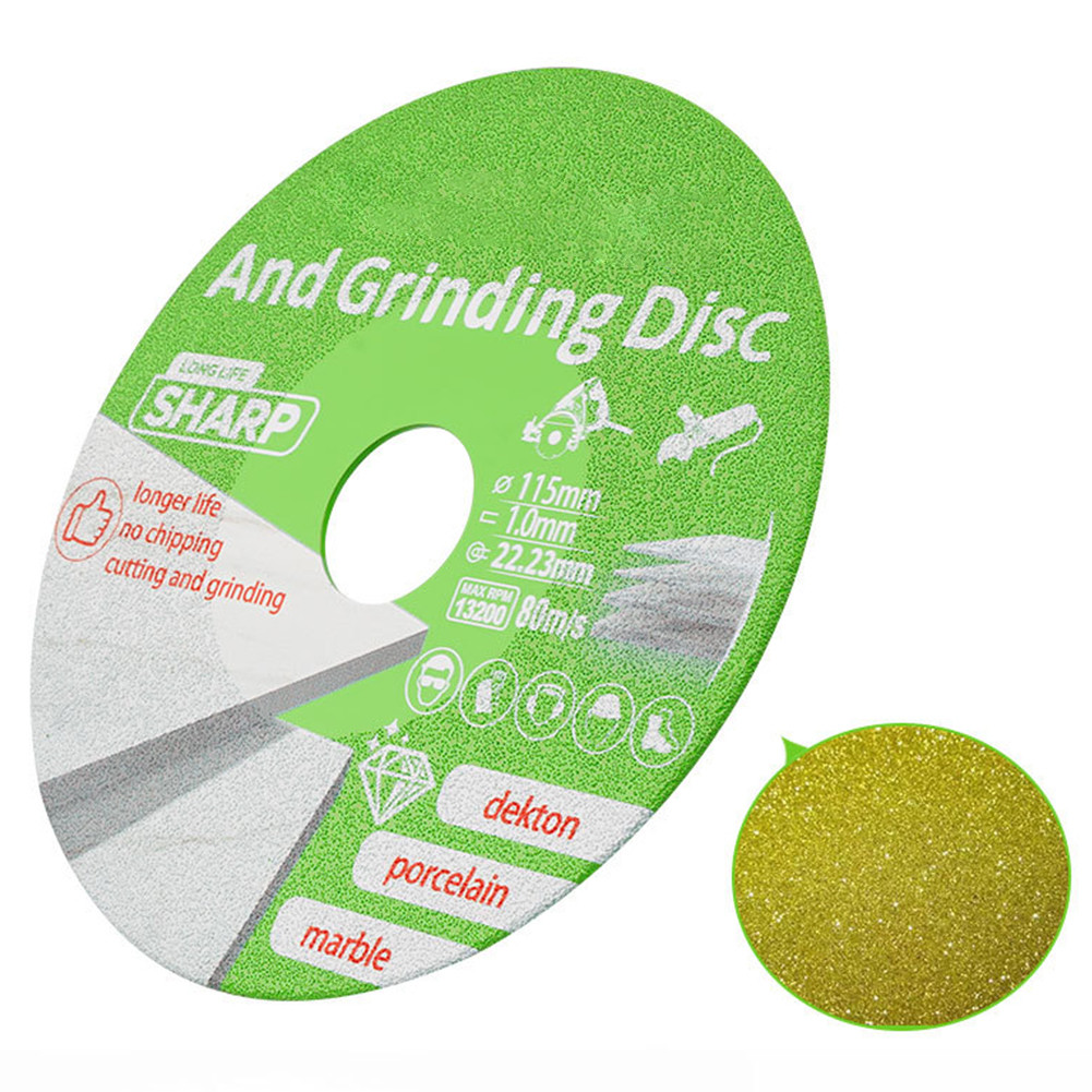 Diamond Cutting Disc Portable Rock Slab Grinding Disc for Porcelain ...