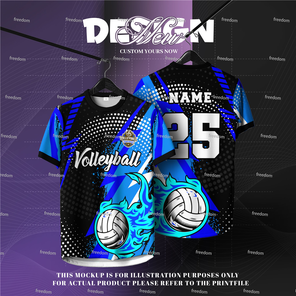(Free custom name and number}Full sublimation quick dry volleyball ...