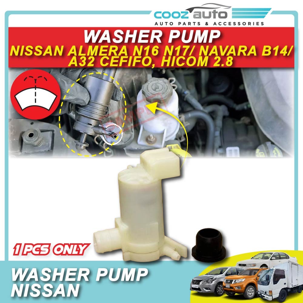Nissan Almera N16 Navara B14 Cefiro A32 Hicom 2.8 Car Washer Pump Motor ...