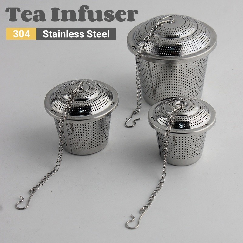 304 Stainless Steel Tea Filter Extra Fine Mesh Tea Strainers for Loose ...