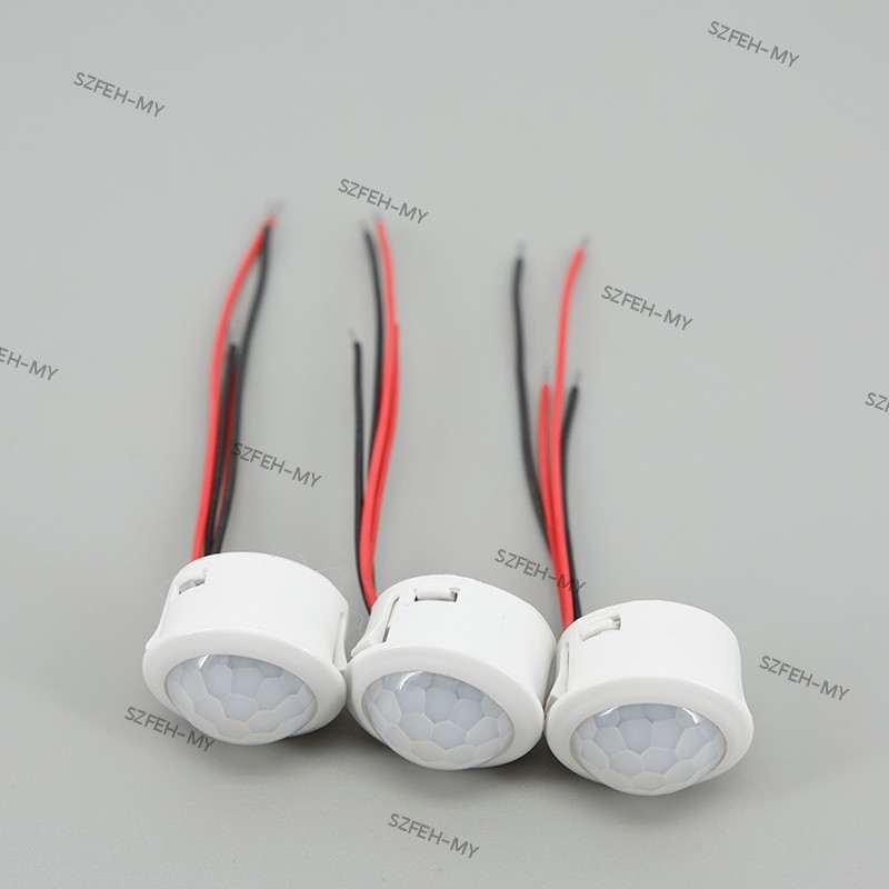 DC 12V 24V PIR Infrared Motion Automatic Sensor Detector Smart IR Light ...