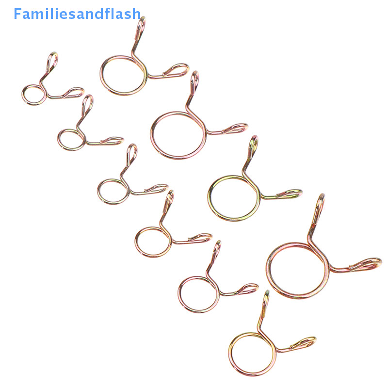Familiesandflash> 126Pcs/box 5mm-14mm Hose Clamp Zinc Plated Spring ...