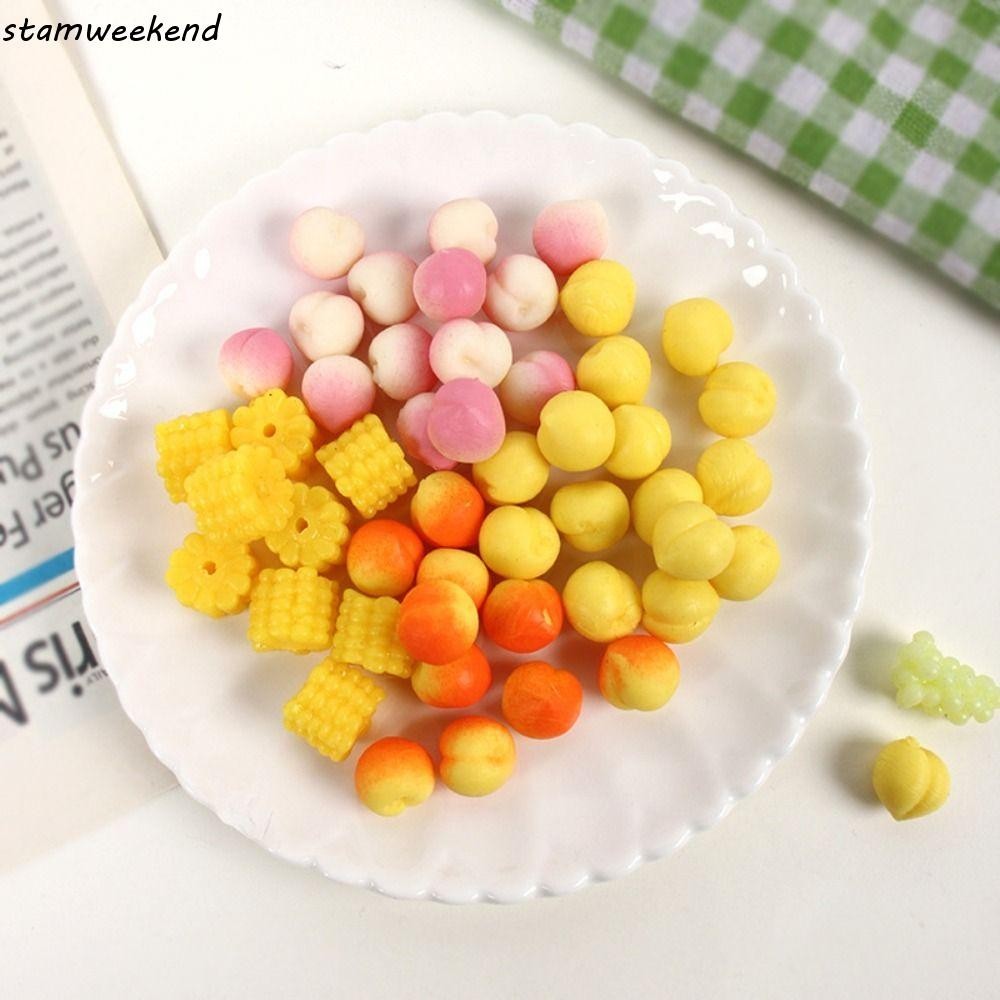 STAMWEEKEND Squeeze Sensory Toys, Grapes Corn Squeeze Peach Toy ...