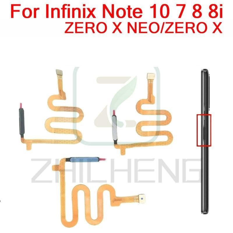Finger print fingerprint sensor For Infinix Note 10 7 8 8i ZERO X NEO ...