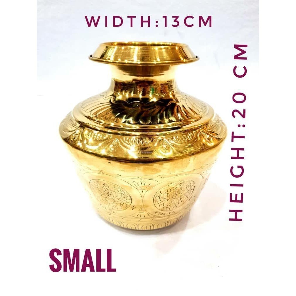 Brass Astalakshmi Kudam Small G17891 | Shopee Malaysia