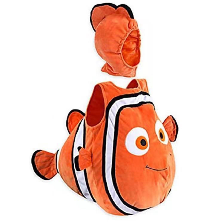 New Year Costume Finding Nemo Nemo Clownfish Suit Children Sea Animal ...