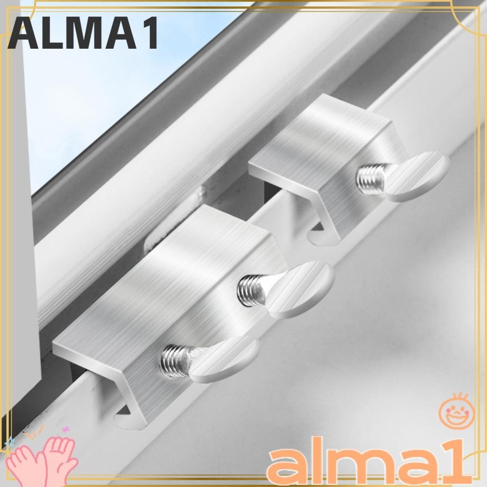 ALA Window Lock Stopper, Aluminum Alloy Sliding Security Window Locks ...