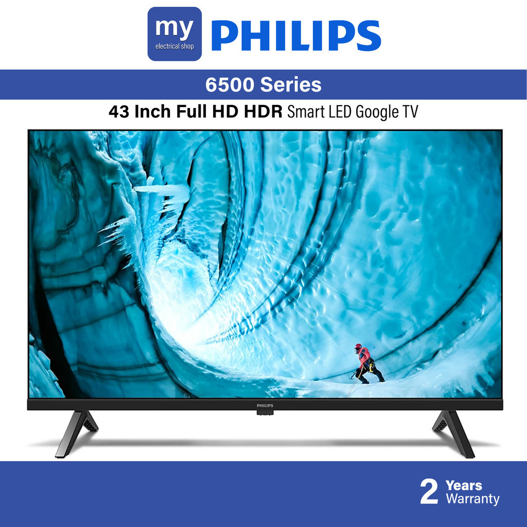 Philips 43 Inch FULL HD HDR Smart Google LED TV 43PFT6509/68 43PFT6509 ...