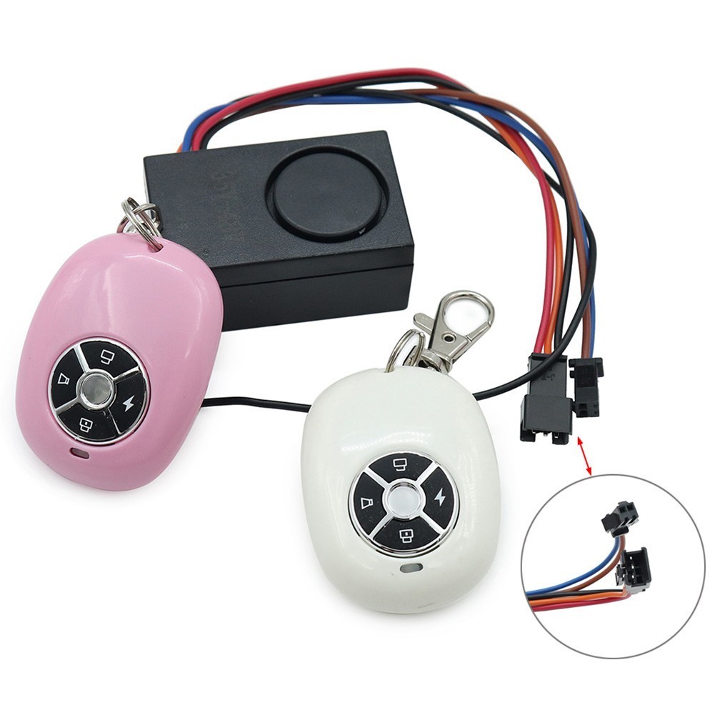 Electric Scooter EBike Keyless Entry Alarm Remote Security System 3648V ...