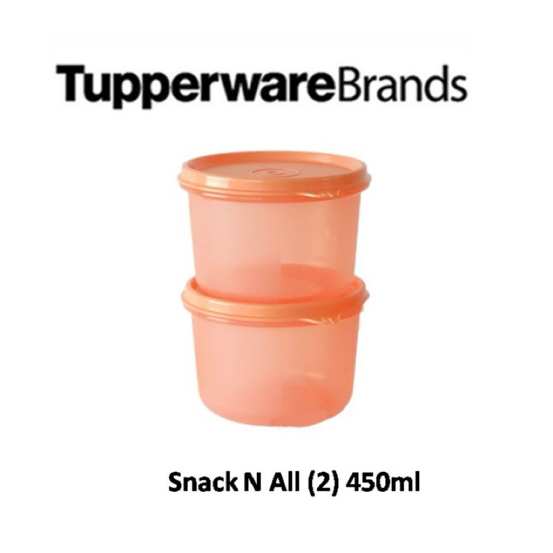 Tupperware Snack N All (2pcs) 450ml | Shopee Malaysia