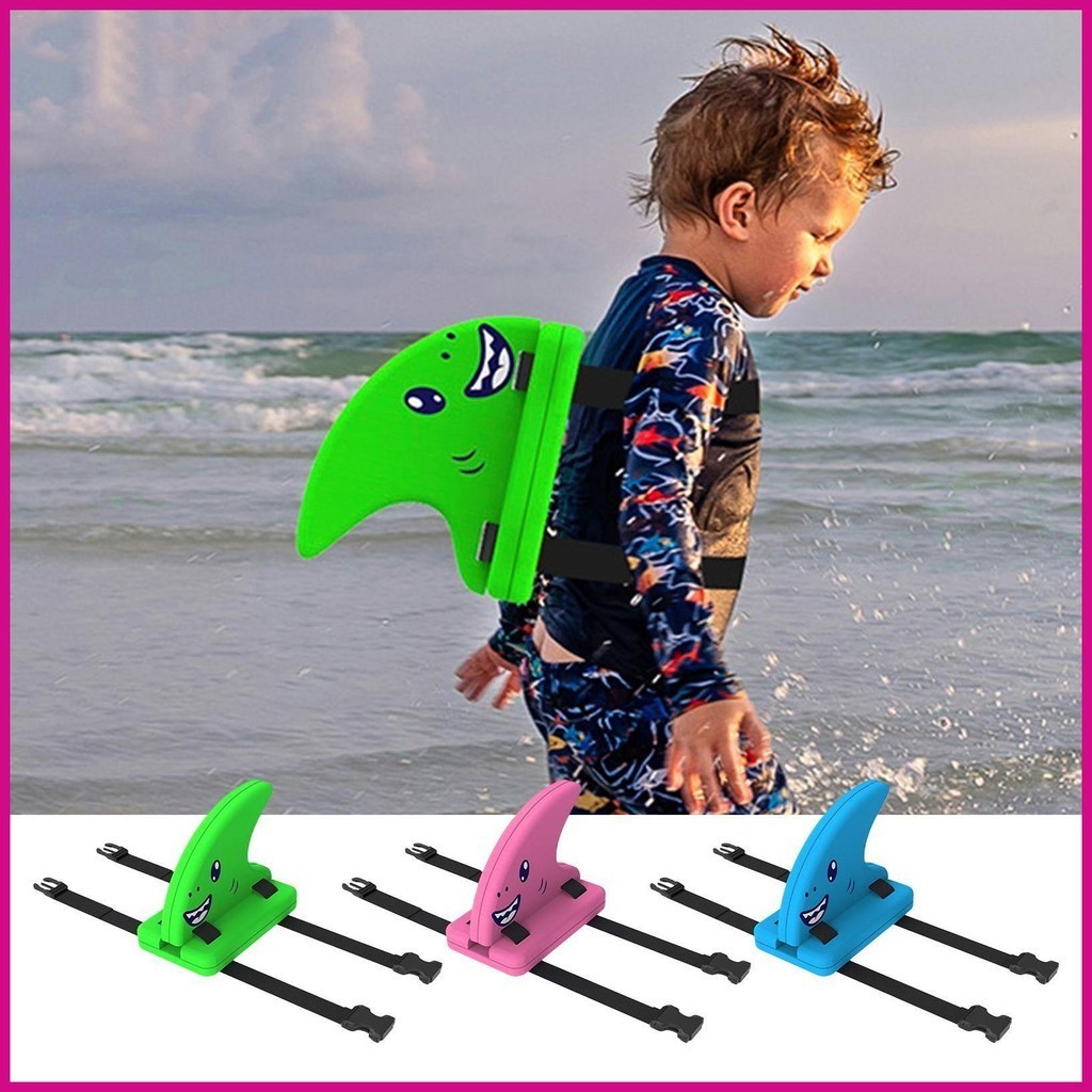 Shark Fin for Swimming Swim Float Trainer Safety Float for Kids Sports ...