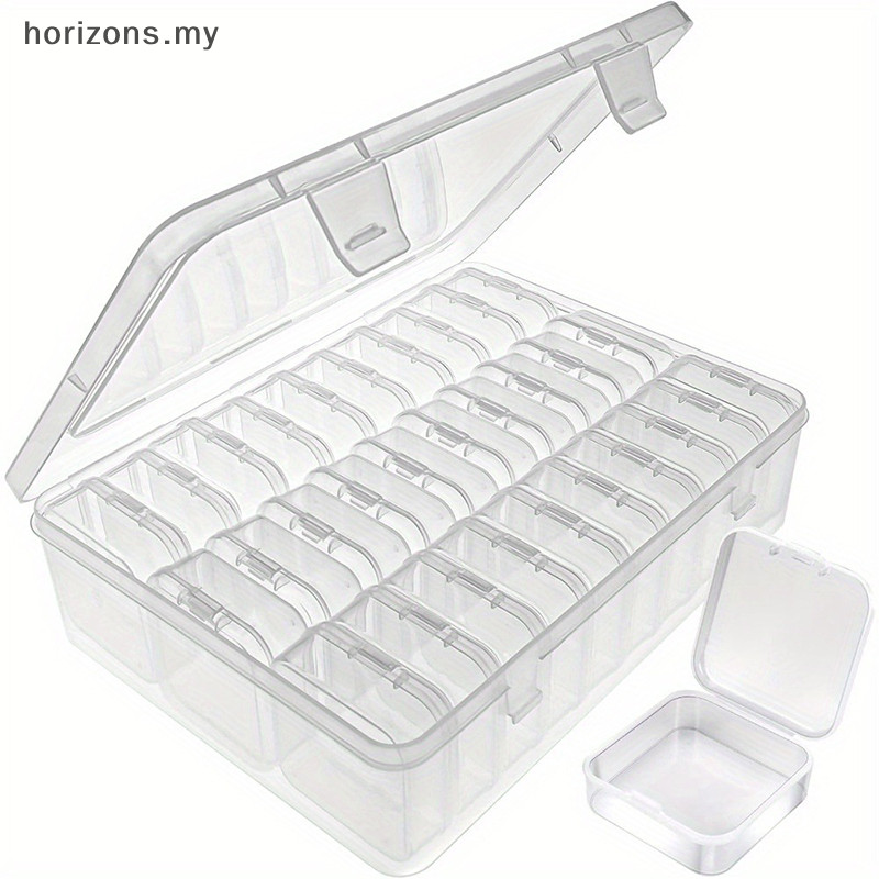 [ Spot goods] DIY Diamond Paing Embroidery Storage Box, Nail Art ...