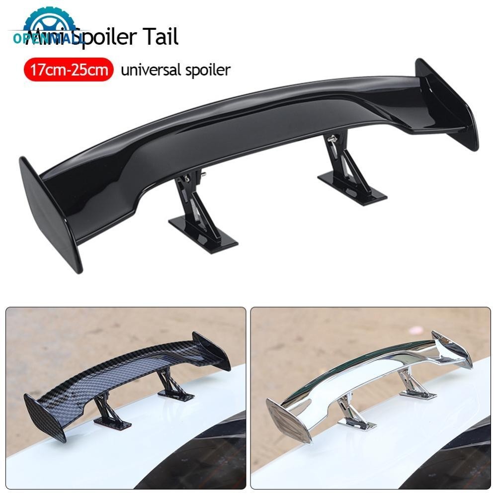 OPENMALL Universal Car Mini Tail Wing Carbon Fiber Look Mini Modified ...