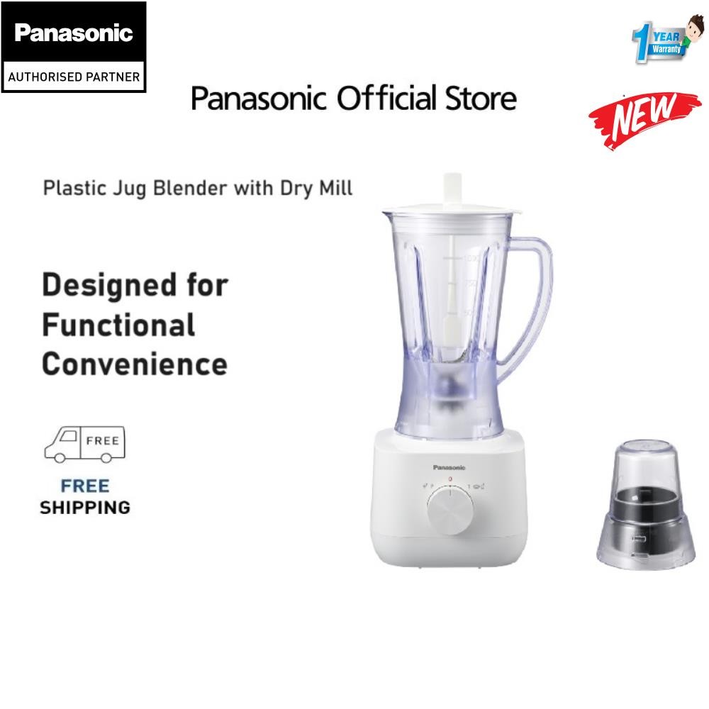PANASONIC MX-EP3111 1.0L PLASTIC JUG BLENDER WITH DRY MILL MX-EP3111WSK ...