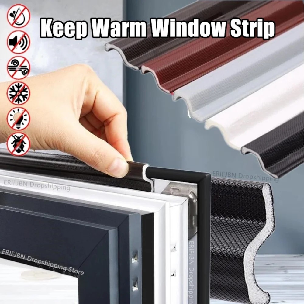 New Acoustic Foam Sealing Strip for Casement Window S-type Waterproof ...