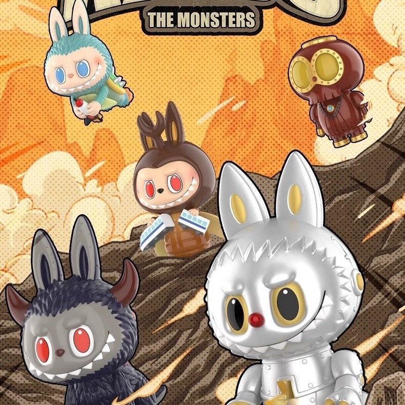 Pop Mart THE MONSTERS LABUBU LABUBU Elf Monster Mystery Box Figure Doll ...