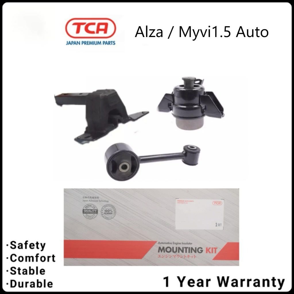 Alza / Myvi1.5 Auto Engine Mounting Set TCA (1Set 3Pcs) | Shopee Malaysia