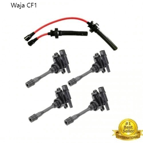 Proton Waja CF1 Ignition Coil Set 4Pcs + Bosch Plug Cable (3Month ...