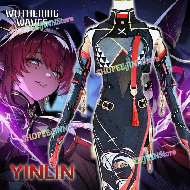 - JINN - WUTHERING WAVES Cosplay Costume Lightning of Execution YINLIN ...