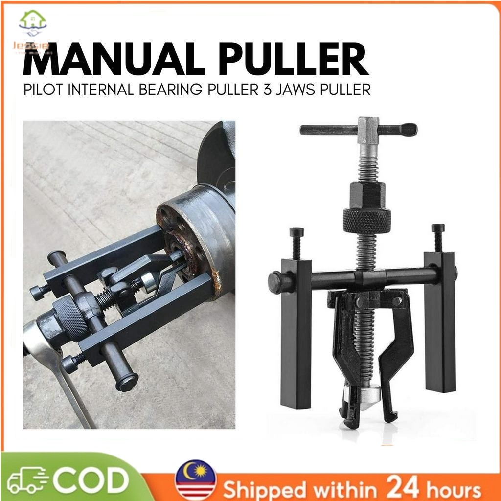 【READY STOCK】3 Jaws Pilot Bearing Puller Internal Bearing Puller Gear Wheel Extractor Automotive ...
