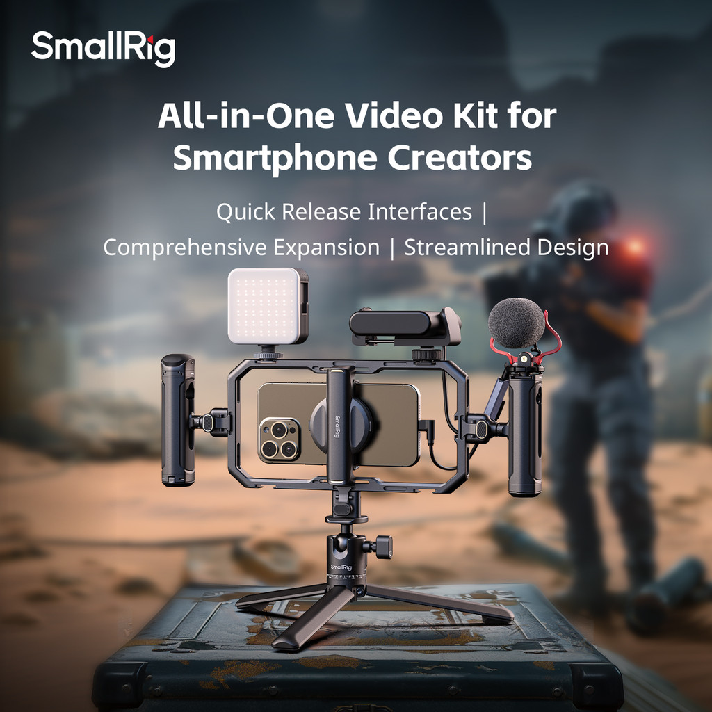 SmallRig All-in-One Video Kit for Smartphone Creators Quick #4704 #4597 ...