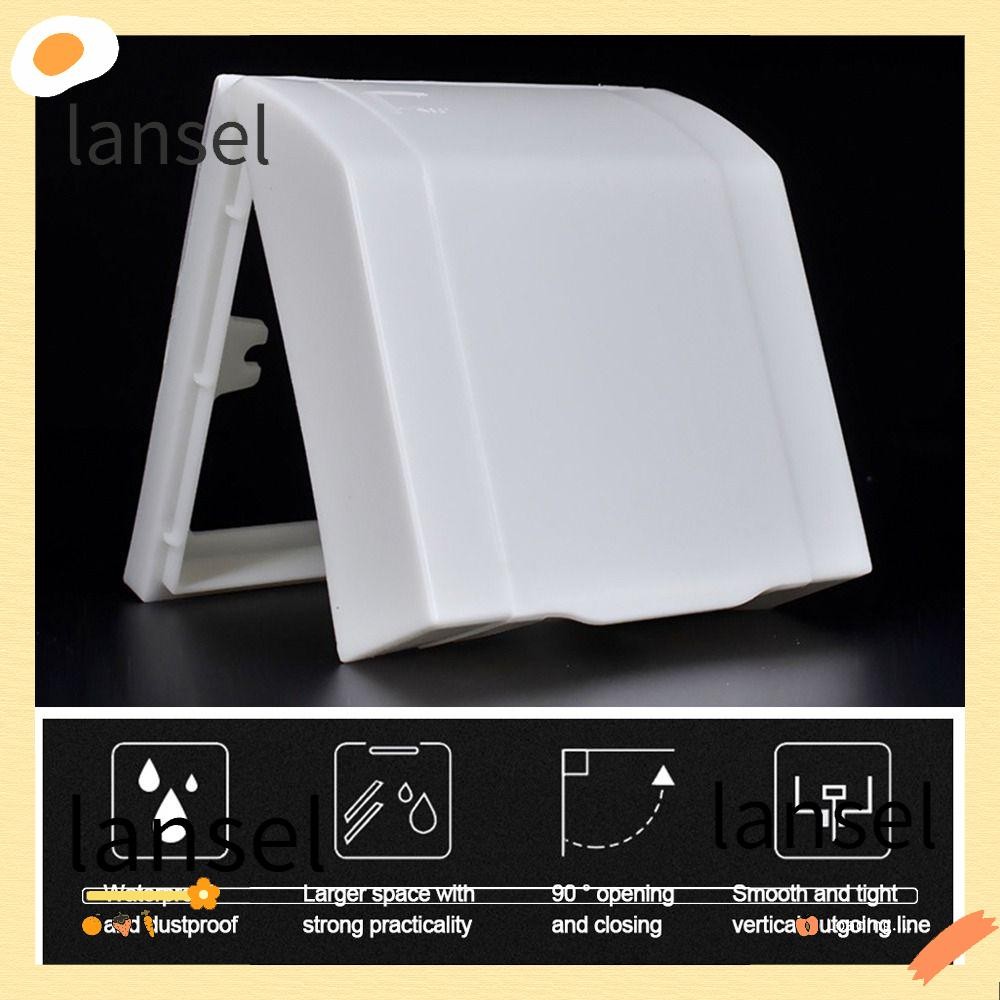 LA Switch Protective Cover, 86 Type Plastic Socket Waterproof Box ...