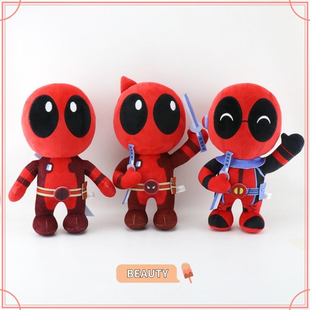 BEAUTYONE Deadpool Plush Toy, 23cm Cartoon Deadpool Movie Plush, Figure ...