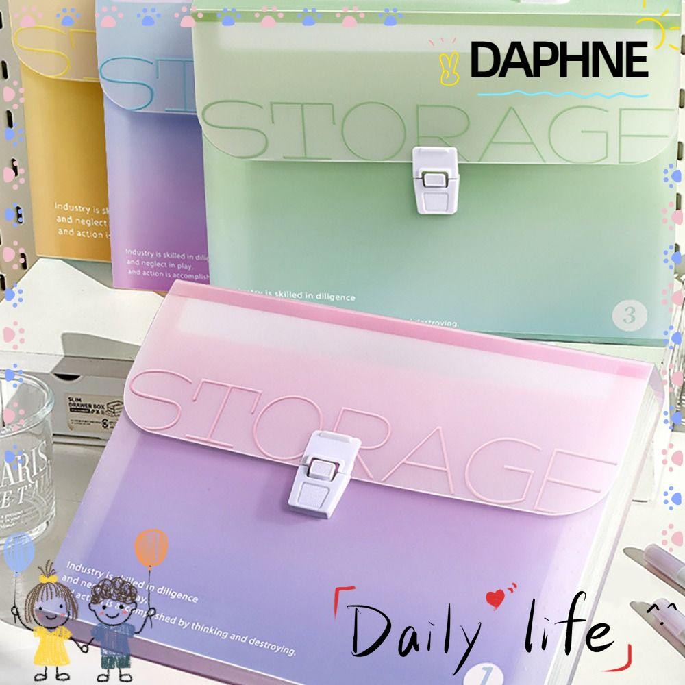 DAPHNE-HOME A4 File Folder, Classified Storage Waterproof Organ Bag ...