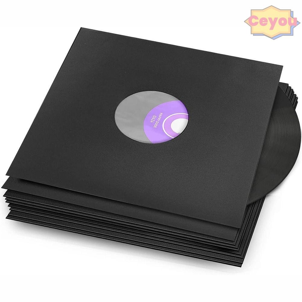 CEYOU Vinyl Records Sleeve, 7/10 inch Composite LP Record Cover ...